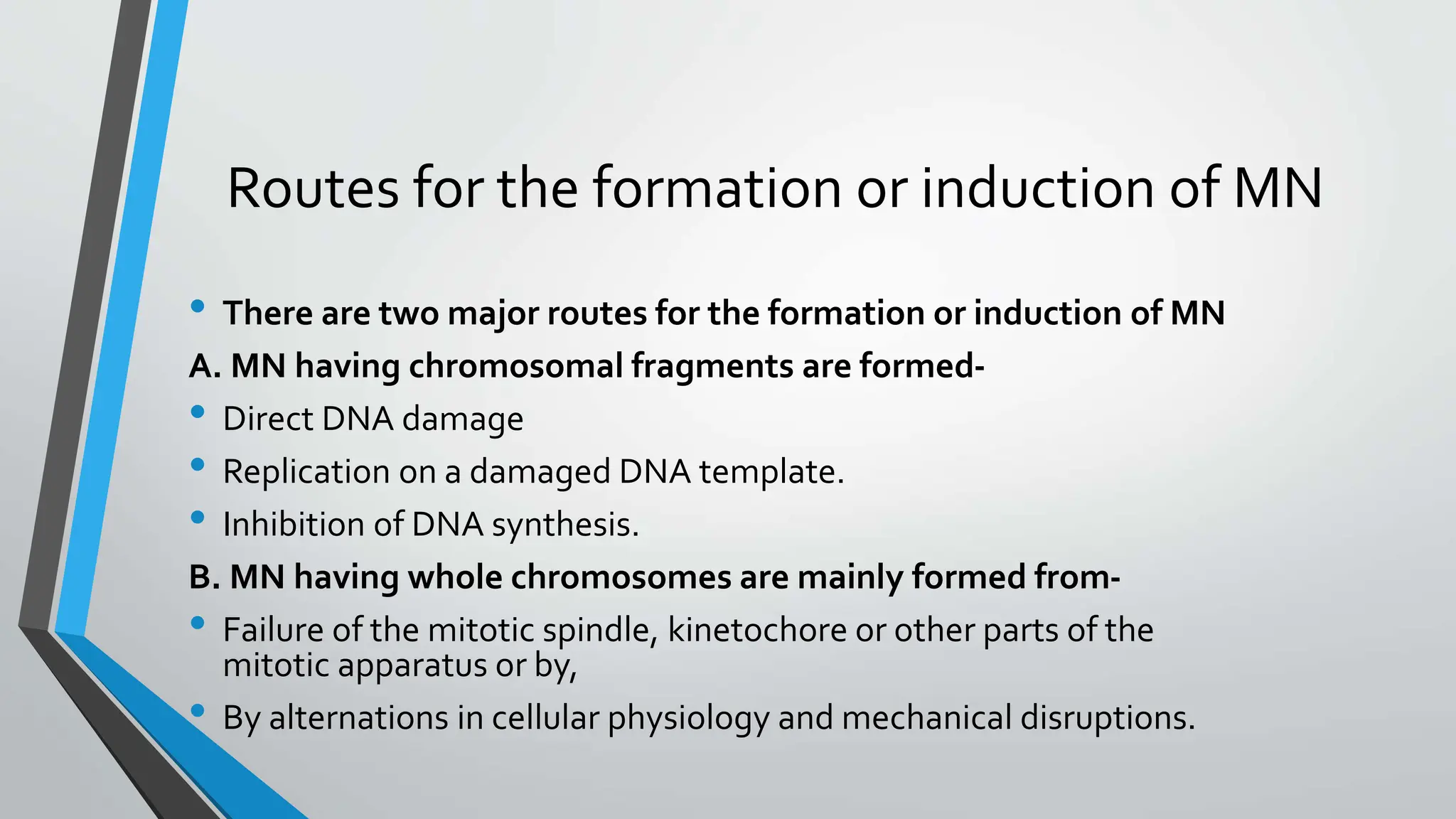 Micronuclei test.M.sc.zoology.fisheries. | PPTX