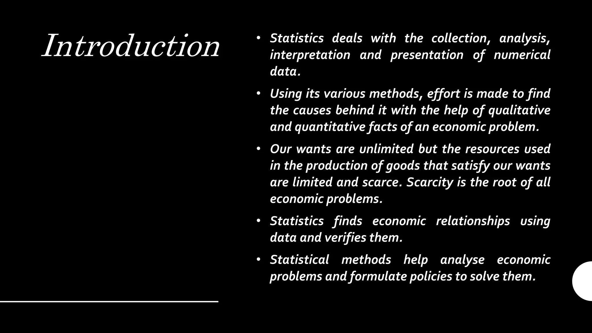 Basic Statistics for Class 11, B.COm, BSW, B.A, BBA, MBA | PPT