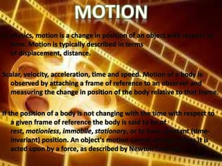 motion | PPT