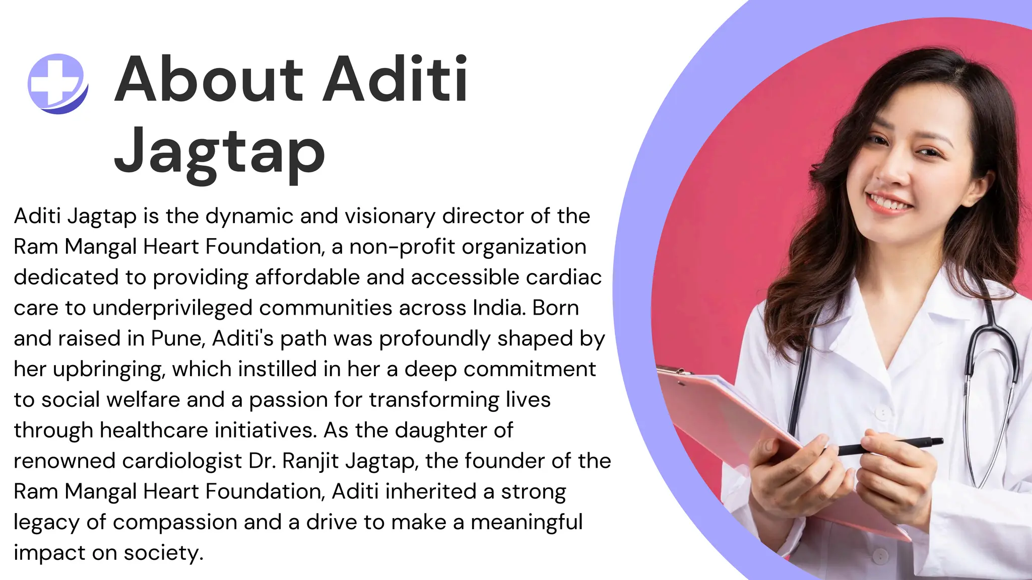 Aditi Jagtap Pune: Journey Transforming Lives Through Ram Mangal Heart Foundation.pdf