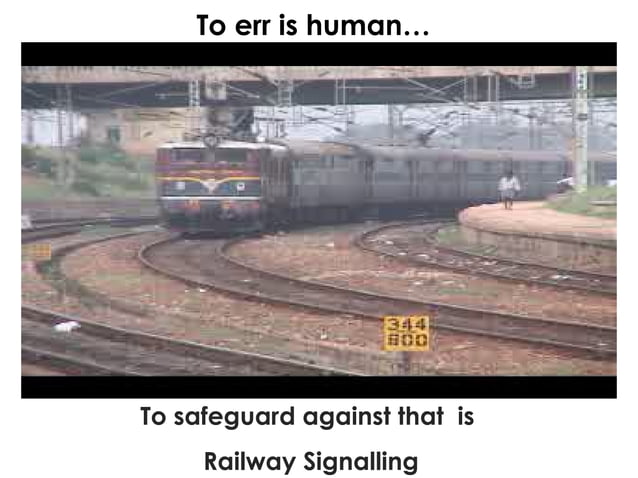 Railway Signalling by Aditi Shah | PPT