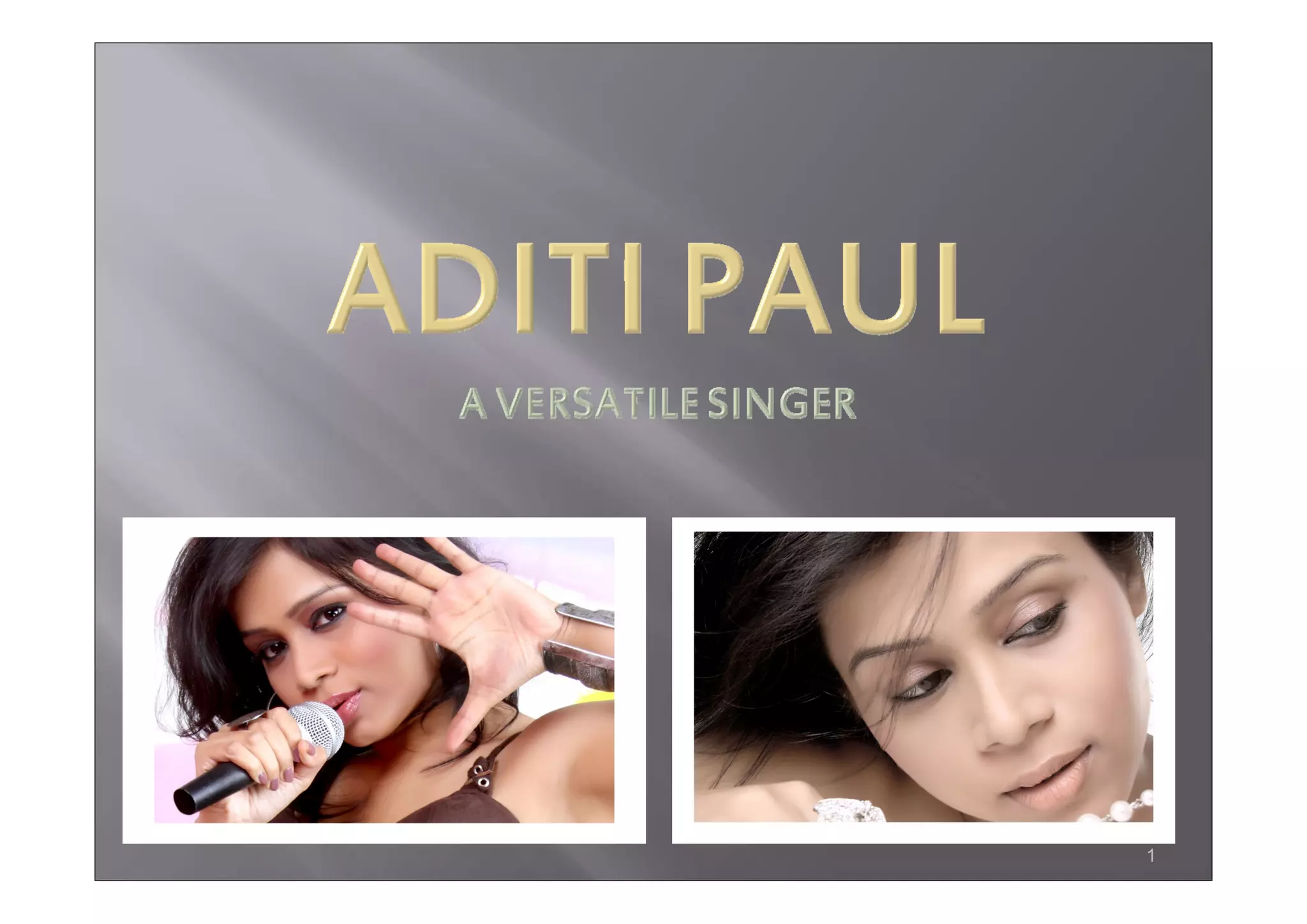 Aditi paul | PPT