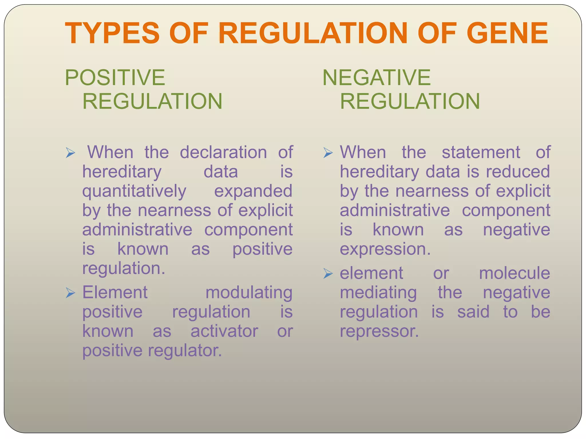 Regulation of Prokaryotic gene expression | PPTX