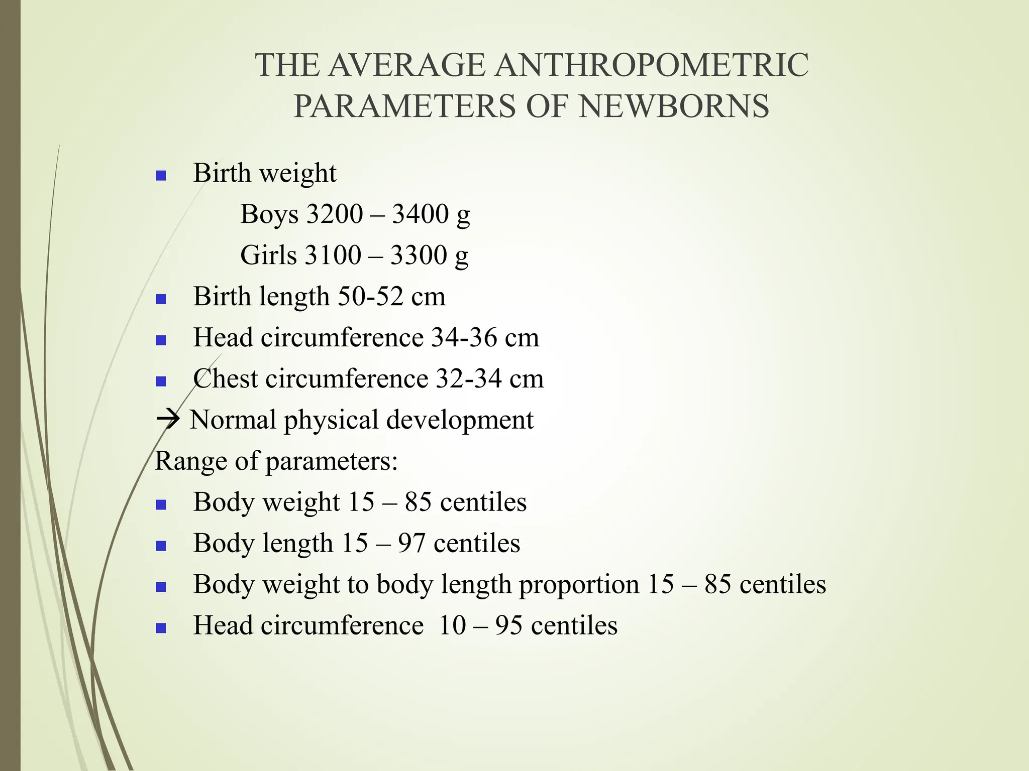 Techniques of anthropometric measurements in infants ppt medicine | PPTX