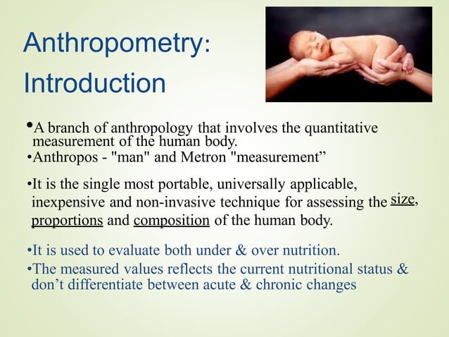 Techniques of anthropometric measurements in infants ppt medicine | PPTX | Parenting Babies and ...