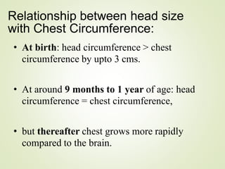 Techniques of anthropometric measurements in infants ppt medicine | PPTX