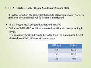 Techniques of anthropometric measurements in infants ppt medicine | PPTX