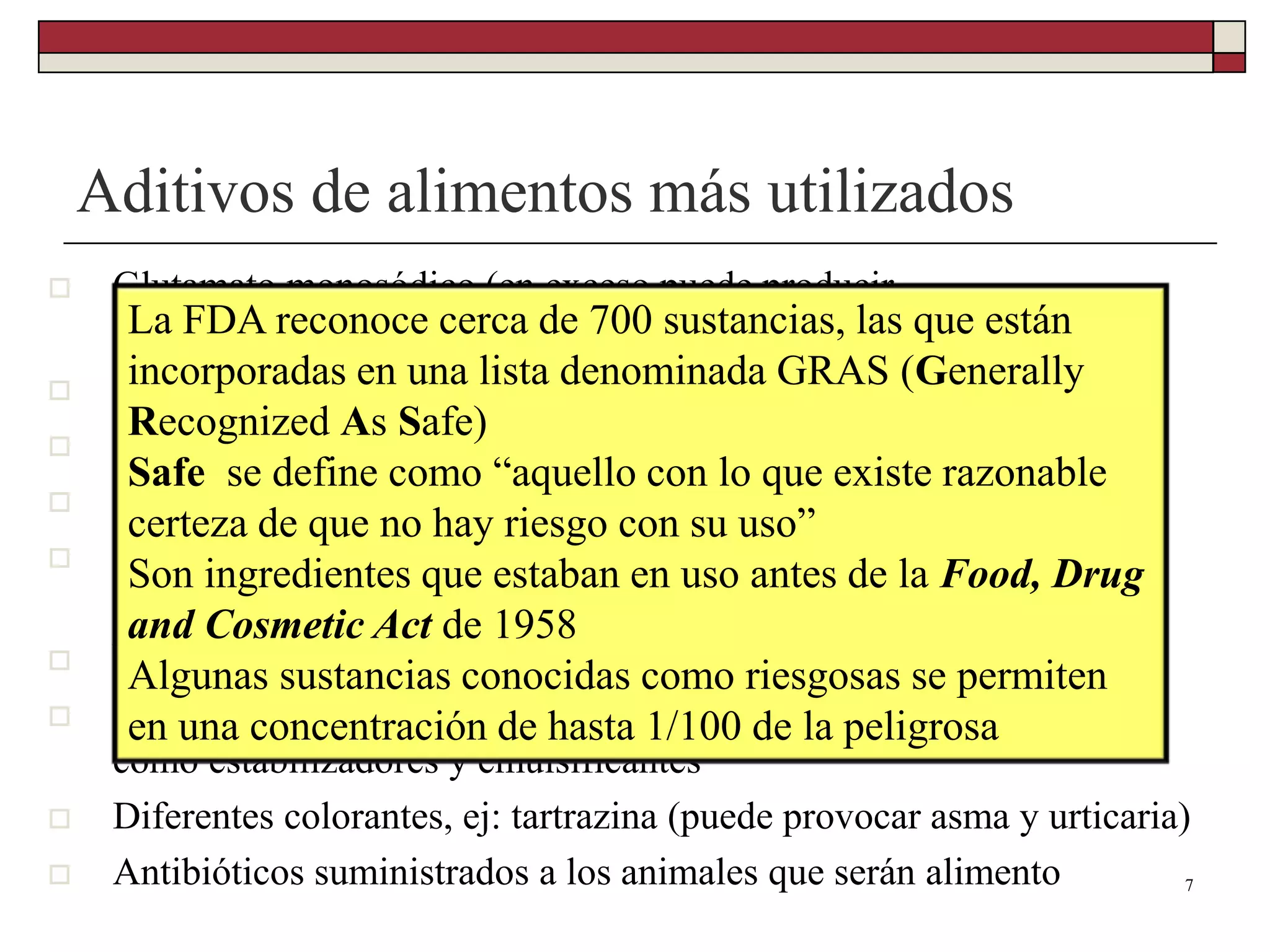 Que ingerimos con los alimentos | PPTX
