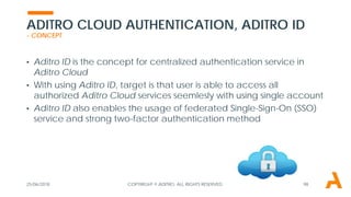 Aditro - IAM as part of Cloud Business strategy | PDF