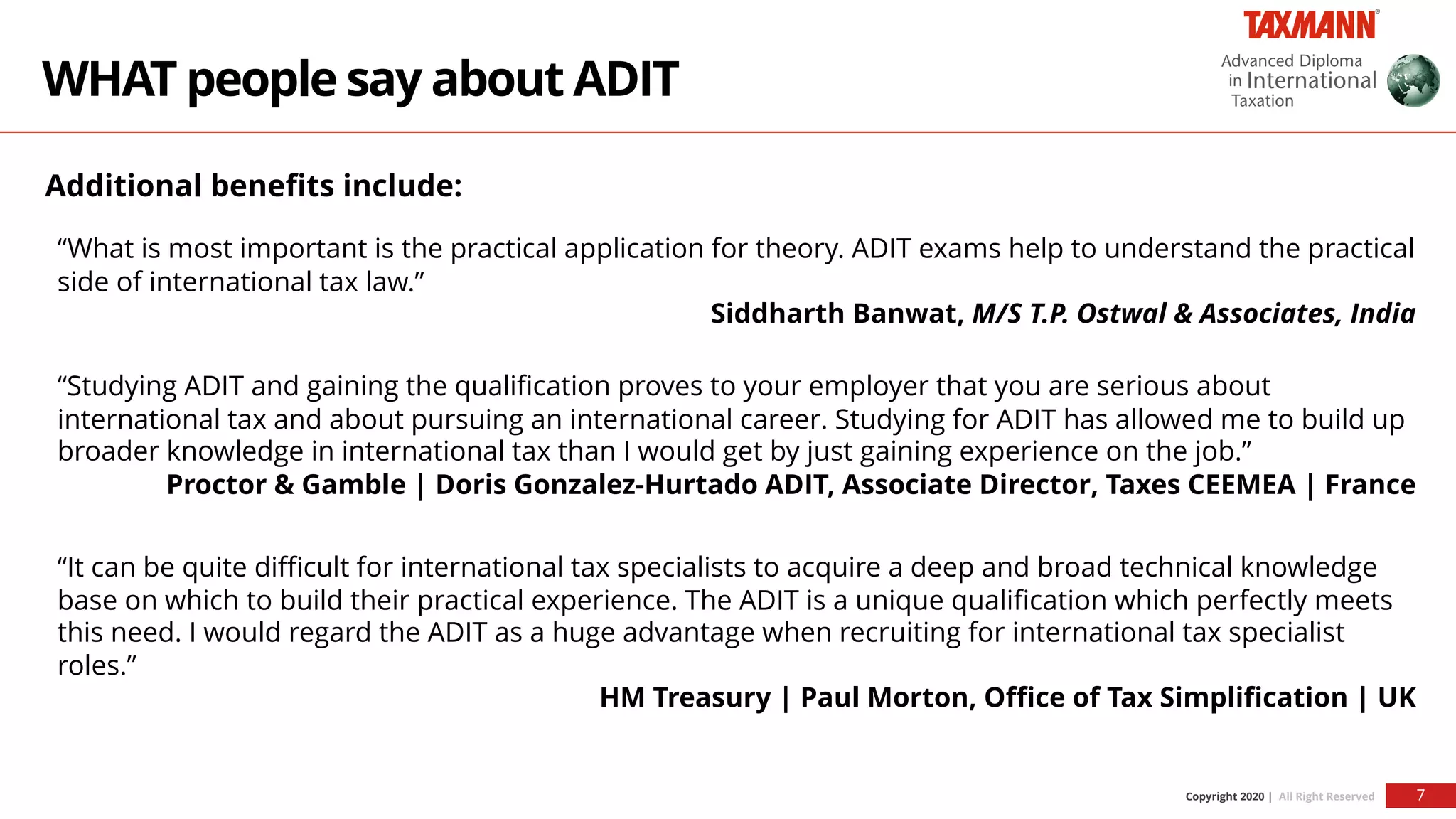 Taxmann's Advanced Diploma in International Taxation | PDF