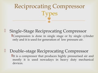 Reciprocating Compressor | PPT