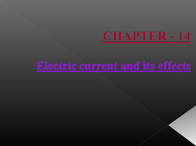 ppt on electric current | PPT