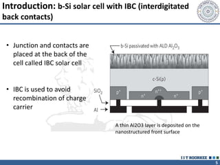 Black silicon(b-Si) solar cell | PPTX | Physics | Science