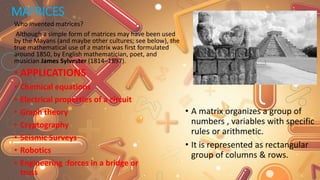 Linear Algebra Applications | PPTX