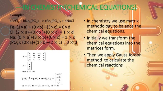 Linear Algebra Applications | PPTX Linear Algebra Applications | PPTX