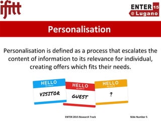 Smart Tourism Destinations Enhancing Tourism Experience through ...