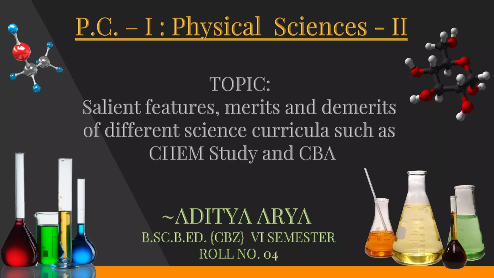 CHEM Study and CBA : Salient features, merits and demerits | PDF