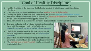 Healthy discipline among school children ( Gender Issues & Peace ...