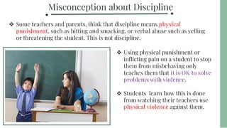 Healthy discipline among school children ( Gender Issues & Peace ...