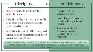 Healthy discipline among school children ( Gender Issues & Peace ...