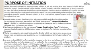 HAPPY CHICK BUSINESS PLAN/ PROPOSAL | PDF