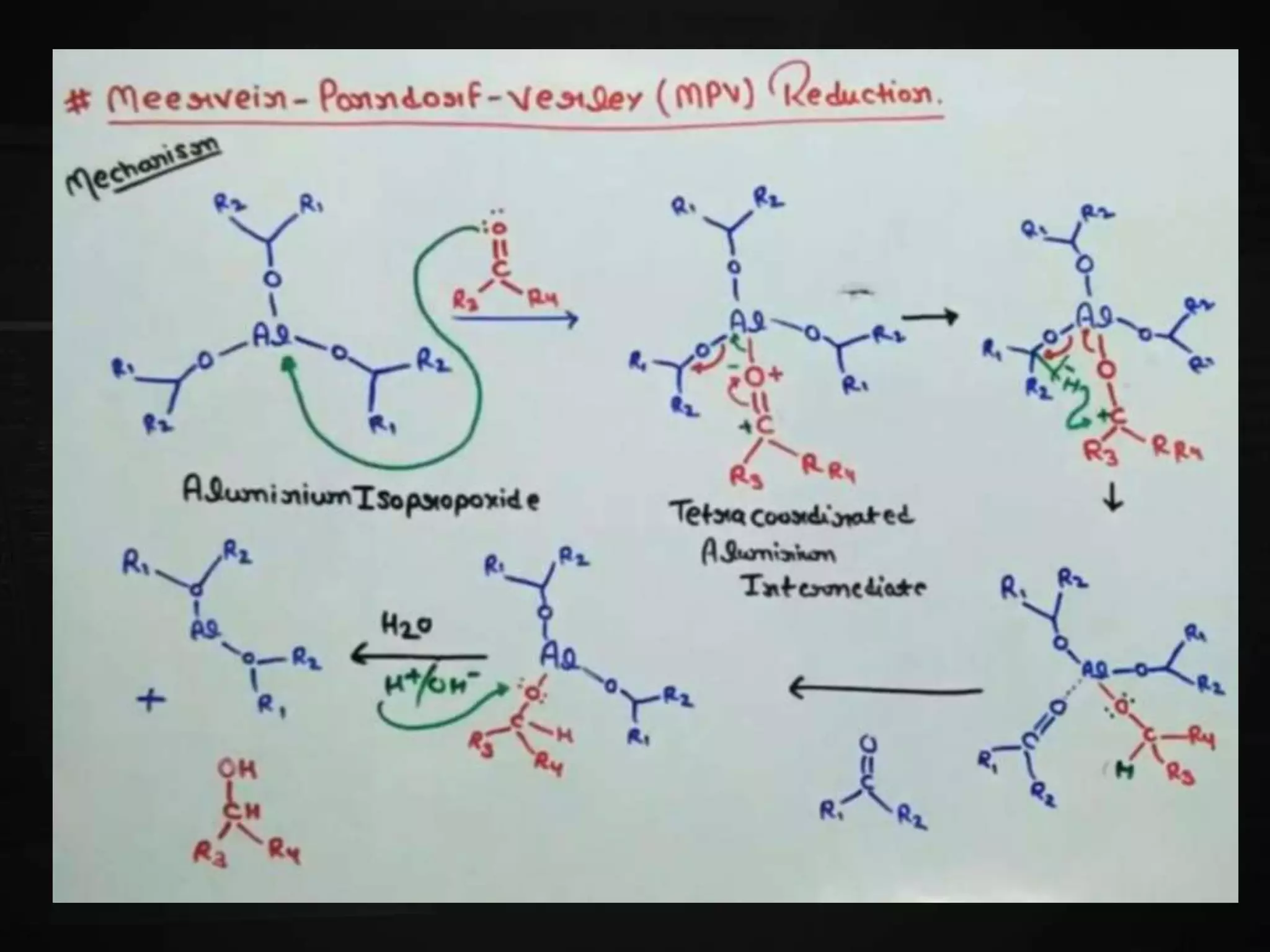 Baeyer Villiger Oxidation of Ketones, Cannizzaro Reaction, MPV | PPT