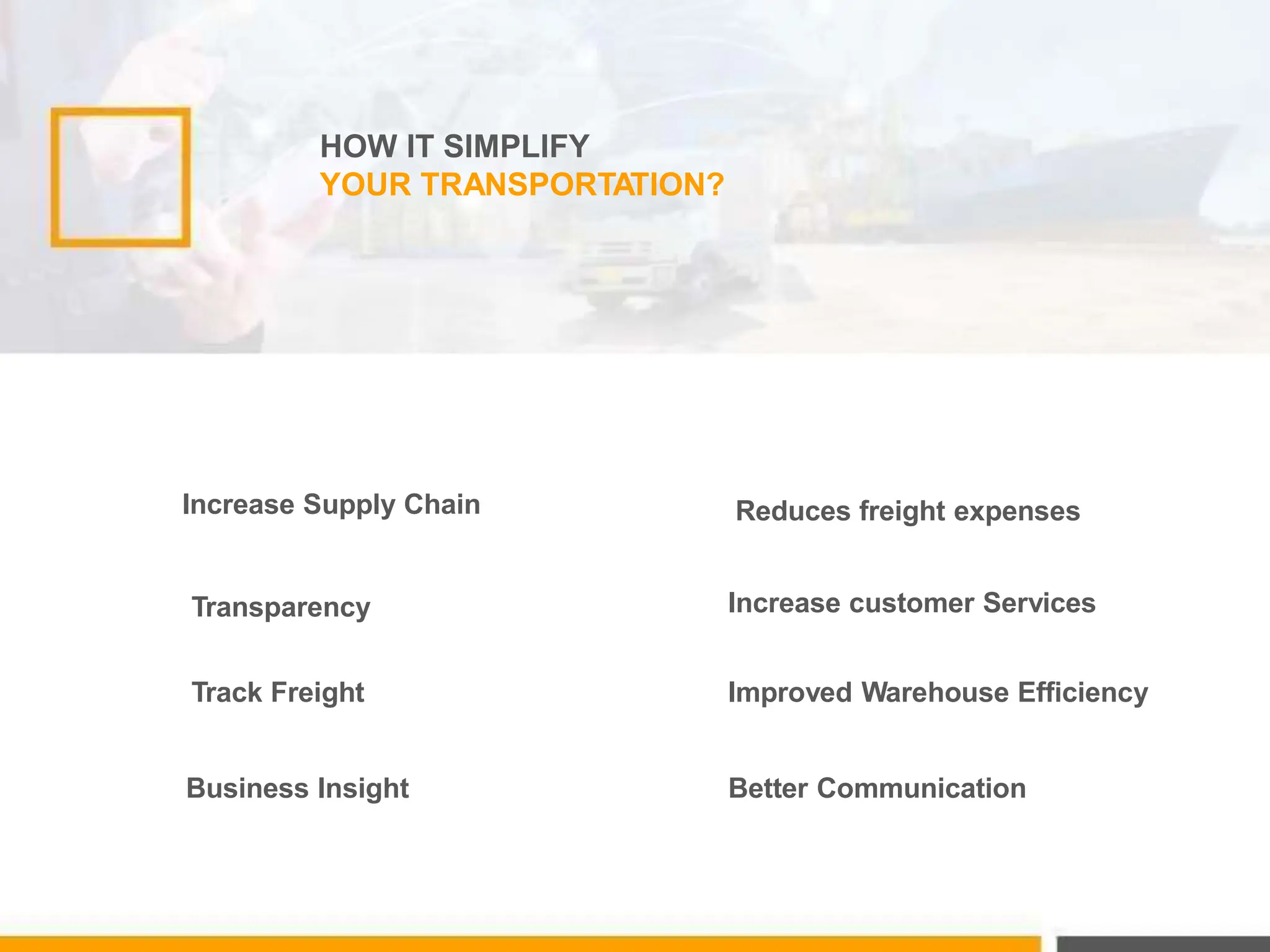 Transportation management system(tms). Ppt | PPTX