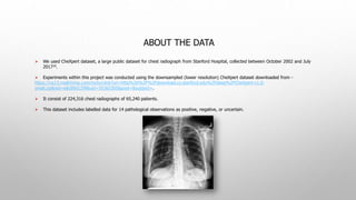 Aditya Bhattacharya Chest XRay Image Analysis Using Deep Learning | PPTX