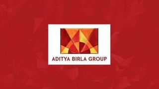 Aditya birla | PPTX