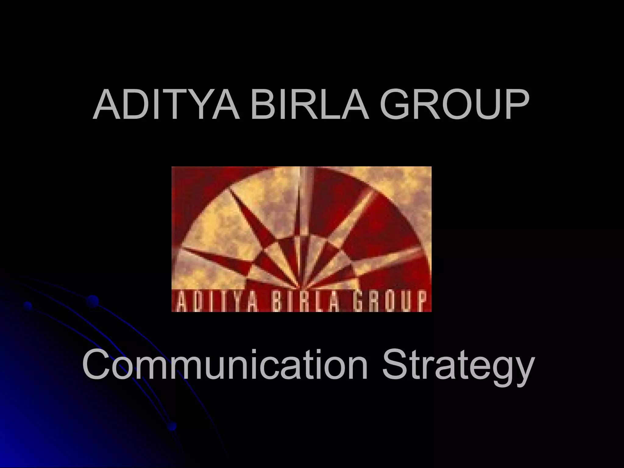 Aditya Birla | PPT | Large Business | Business