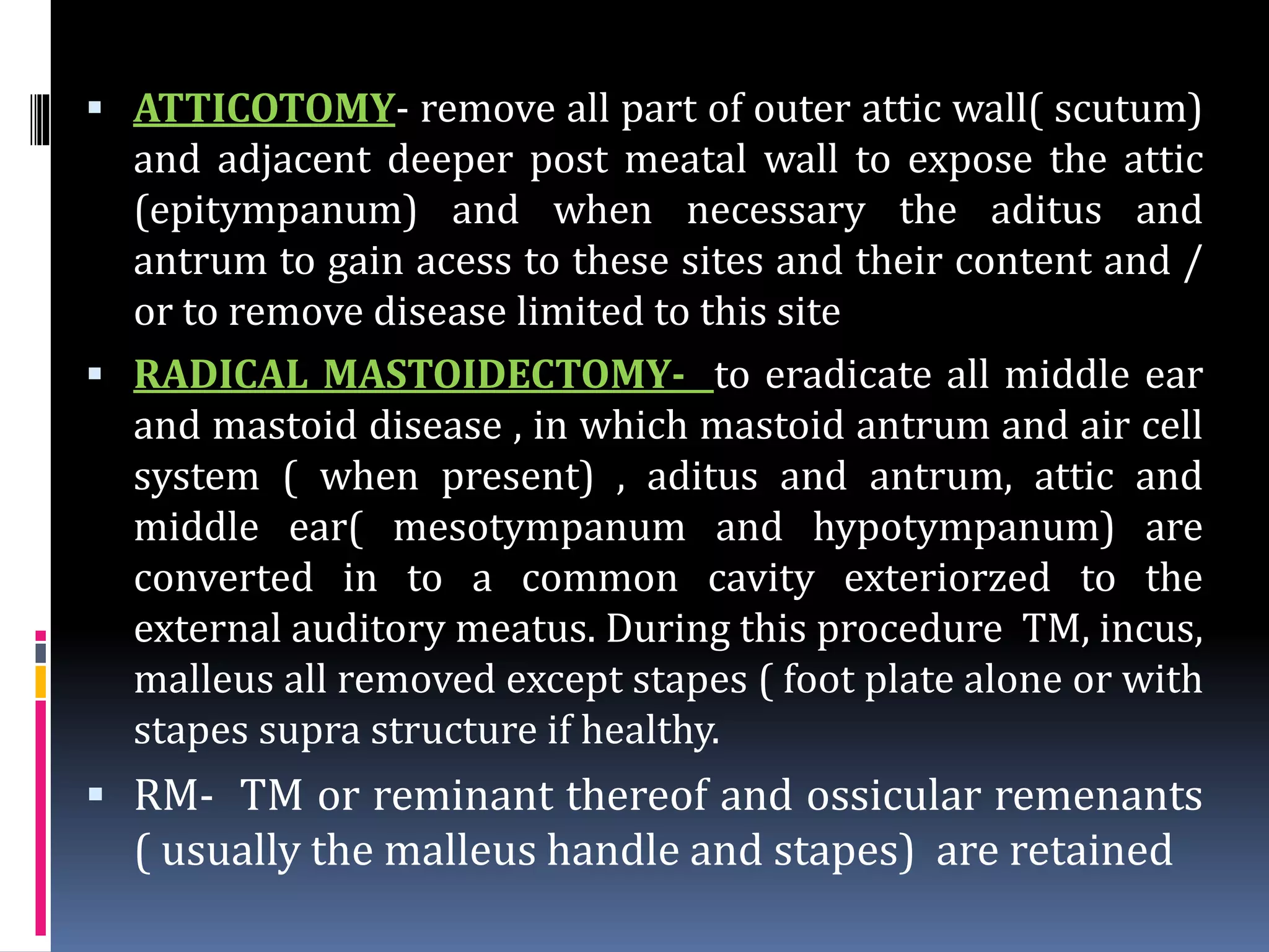 Canal wall up Mastoidectomy ( Intact Bridge Mastoidectomy) by Dr.Aditya ...