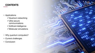 Aditya kulshreshtha, (QUANTUM COMPUTING) | PPTX