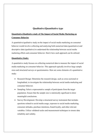 The Impact of Social Media Marketing on Consumer Behavior: A ...