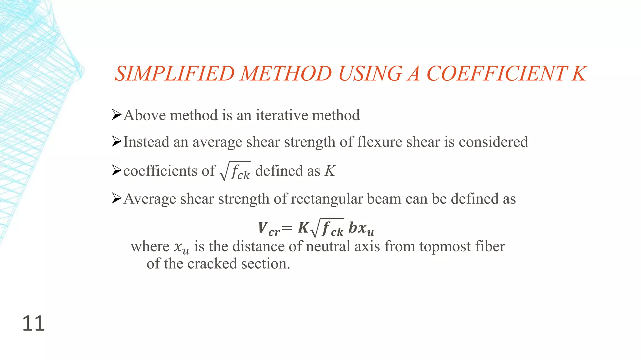 SHEAR DESIGN OF PRESTRESSED CONCRETE | PPTX