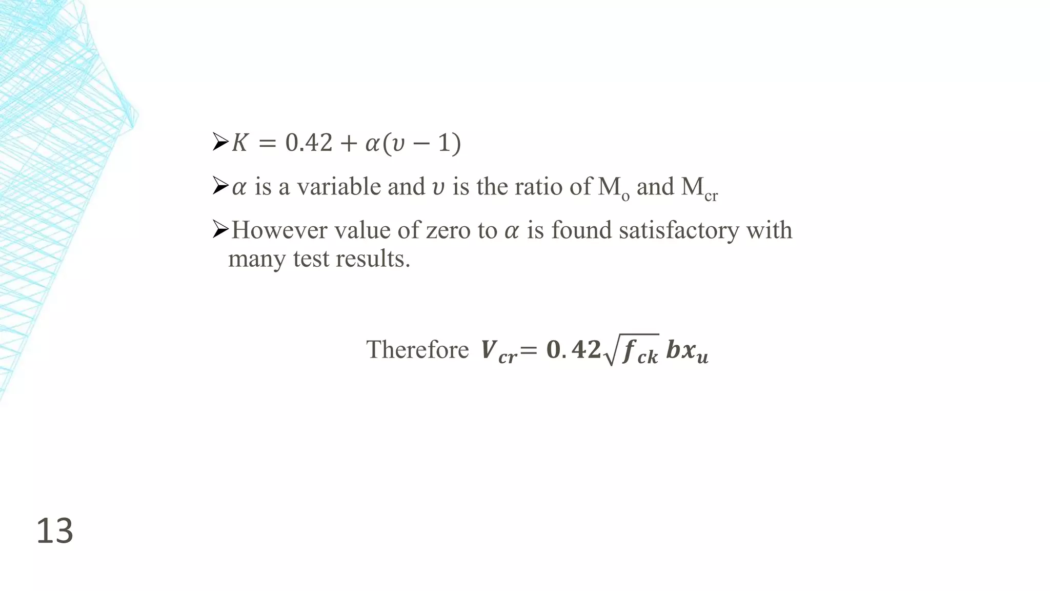 SHEAR DESIGN OF PRESTRESSED CONCRETE | PPTX