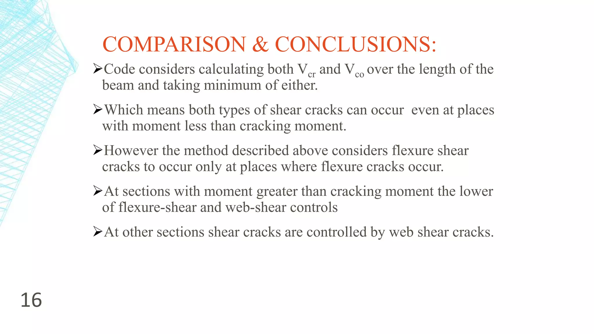 SHEAR DESIGN OF PRESTRESSED CONCRETE | PPTX