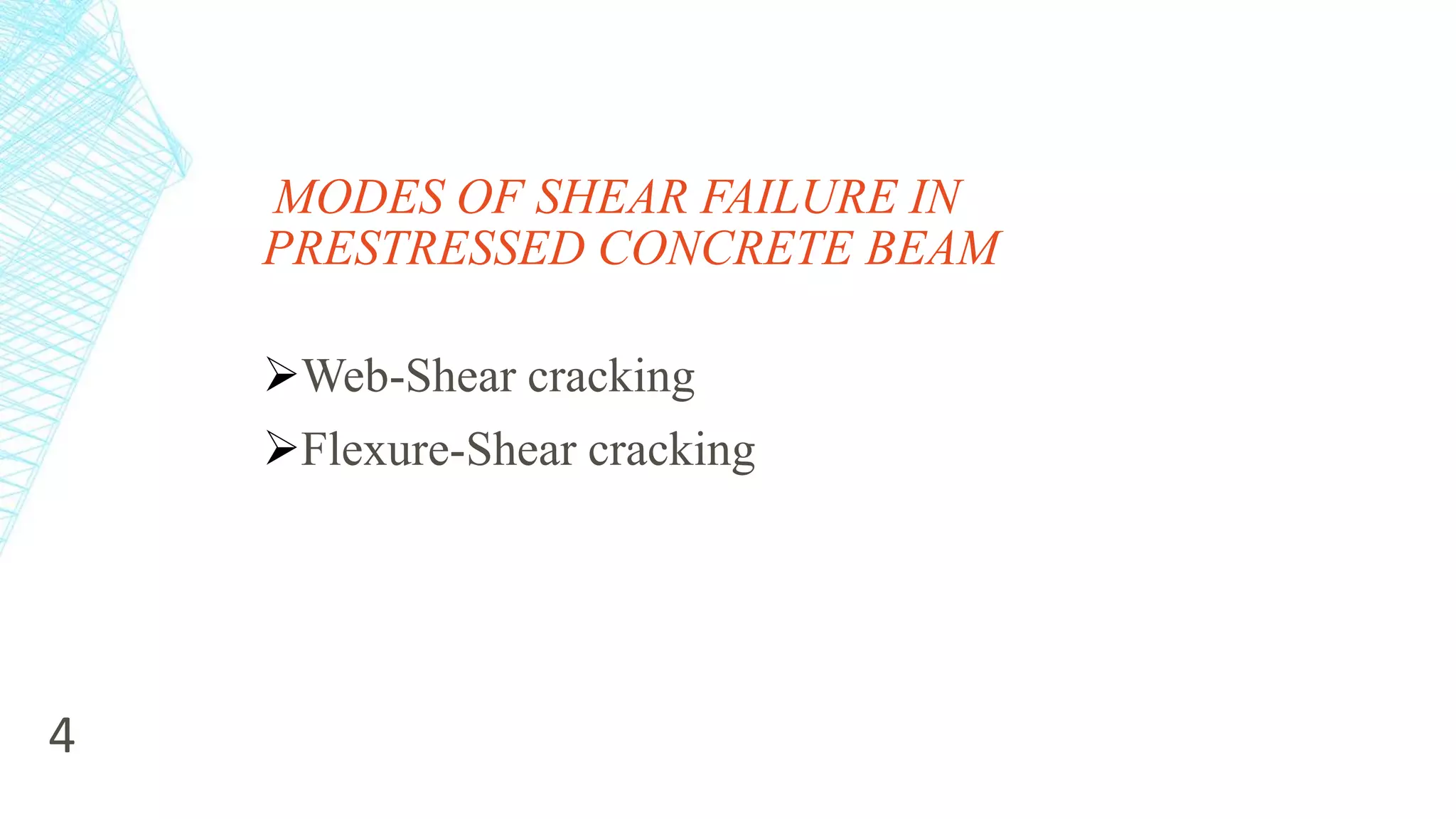 SHEAR DESIGN OF PRESTRESSED CONCRETE | PPTX