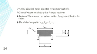SHEAR DESIGN OF PRESTRESSED CONCRETE | PPTX
