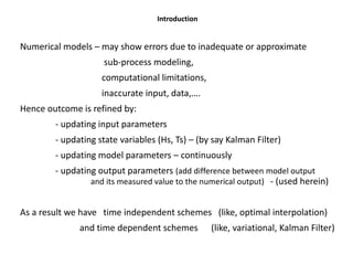 Improving Numerical Wave Forecasts by Data Assimilation Based on Neural Networks | PPT