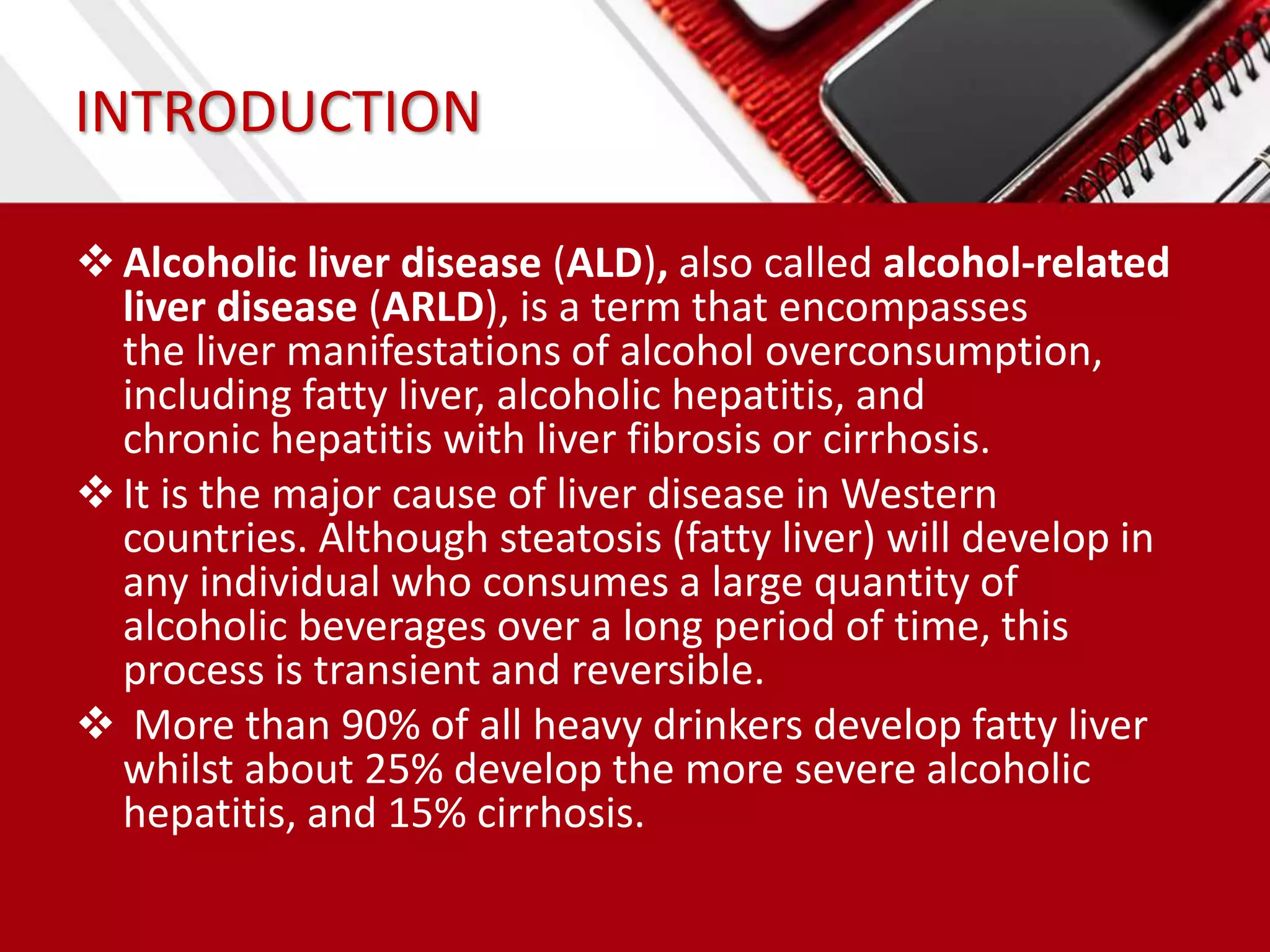 Alcoholic Liver Disease- Aditya Pandey | PPTX
