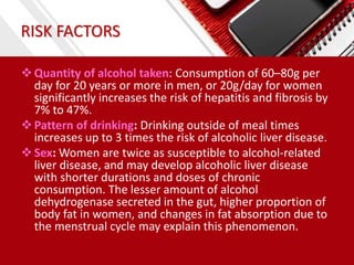 Alcoholic Liver Disease- Aditya Pandey | PPTX