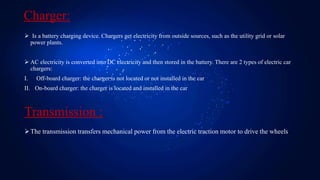 Basic of electrical vehicles components and parts | PPTX