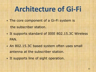 Gi fi technology-Aditya sehgal | PPT