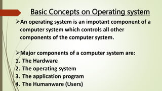 Operating system | PPT