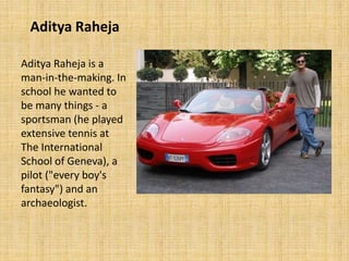 Aditya Raheja Director The Advantage Raheja Builders | PPTX