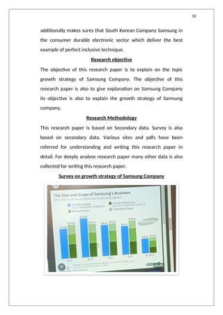 Growth Strategy Of Samsung Company By Aditya Raj | DOCX