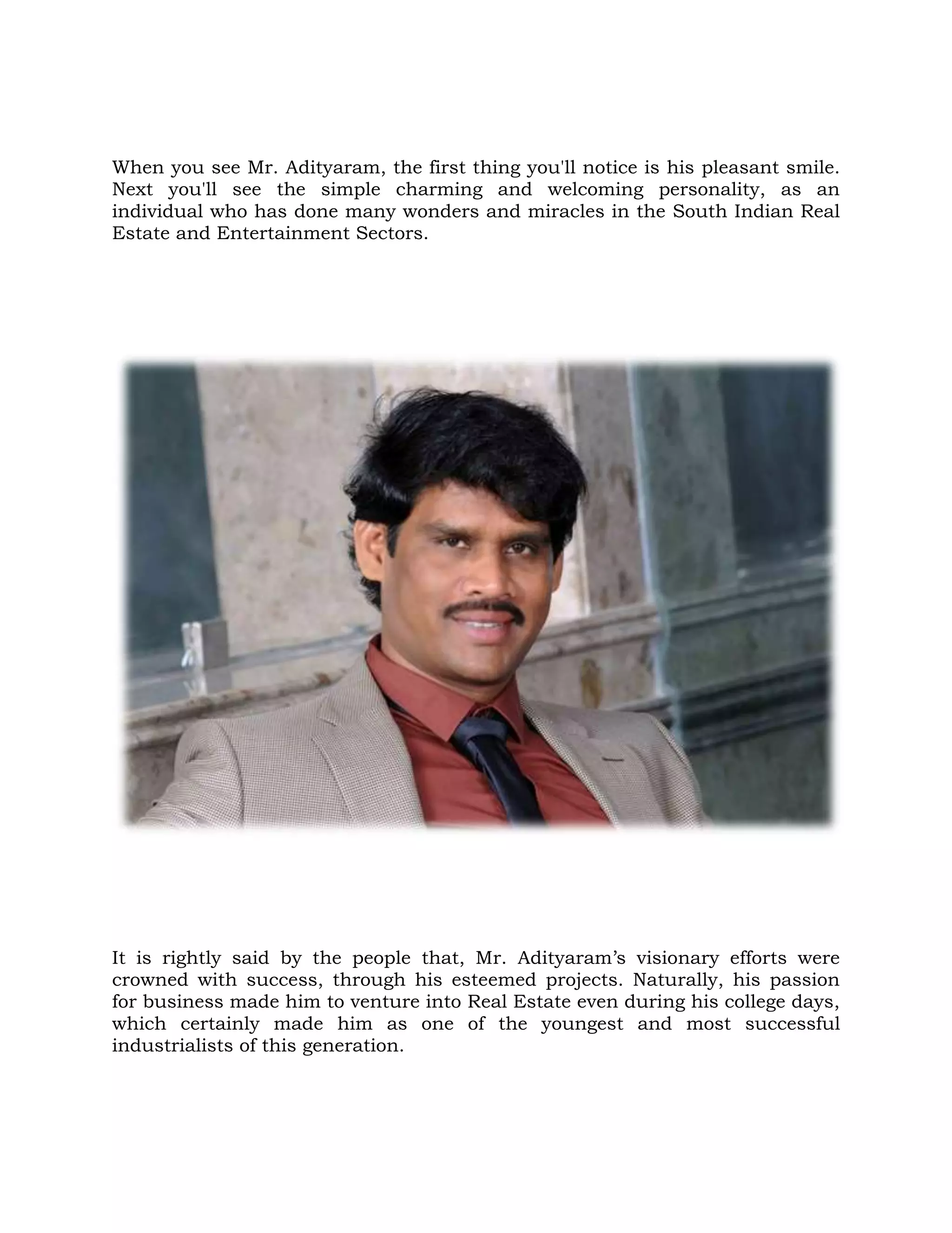 Adityaram Group of Companies | DOCX
