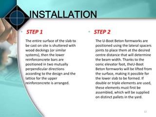 U-BOOT BETON TECHNOLOGY | PPTX