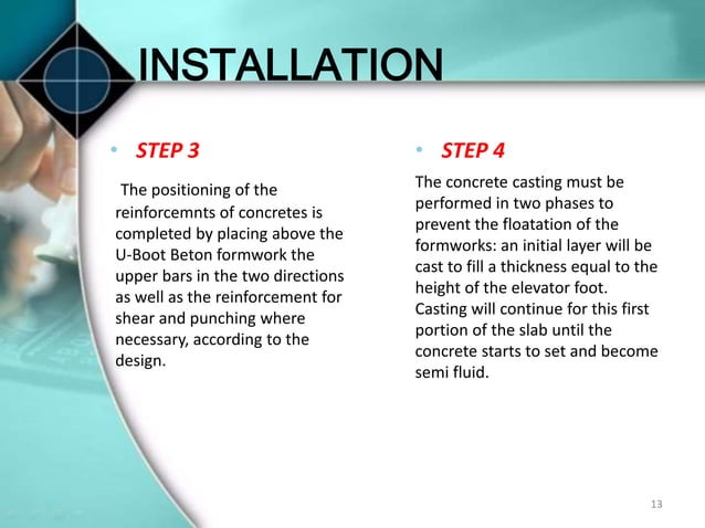 U-BOOT BETON TECHNOLOGY | PPTX