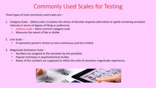 Sensory Evaluation In Post Harvest Technology.pptx